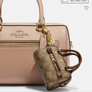 Coach | Bags | Coach Mini Rowan Charm | Poshmark